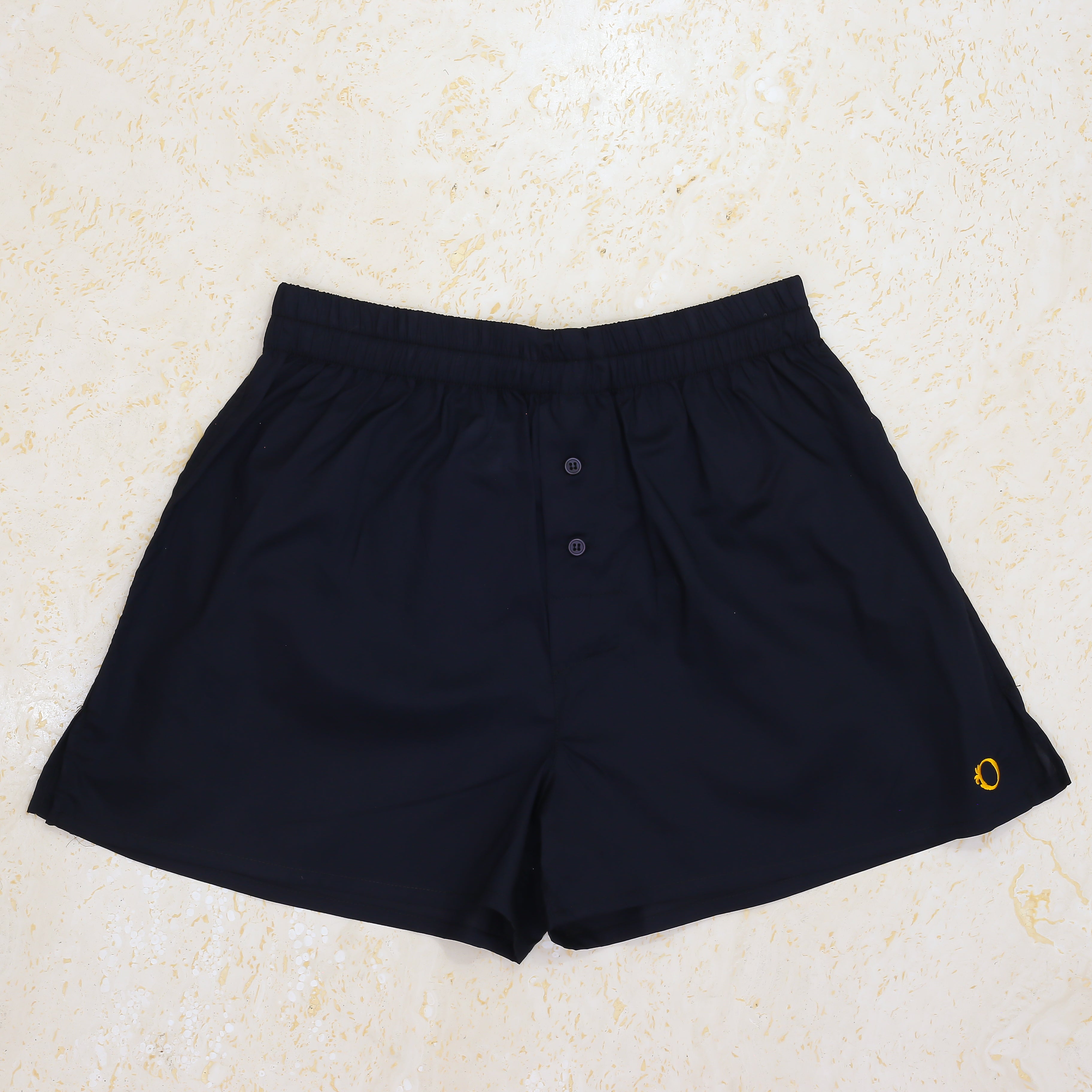 Navy Blue Unisex Boxershorts in 100% Organic Cotton | The PAVONINI ...